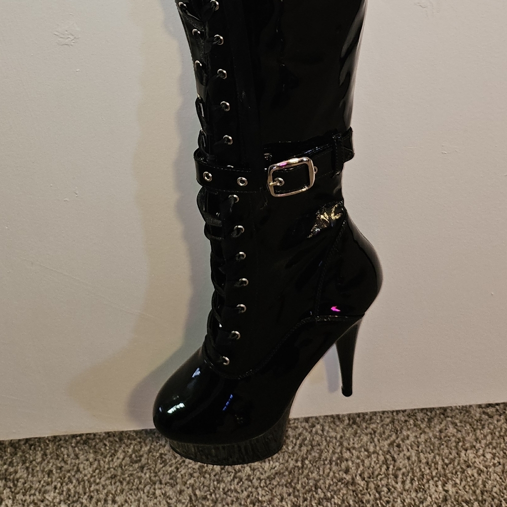 Pleaser Thigh High Boots Gem